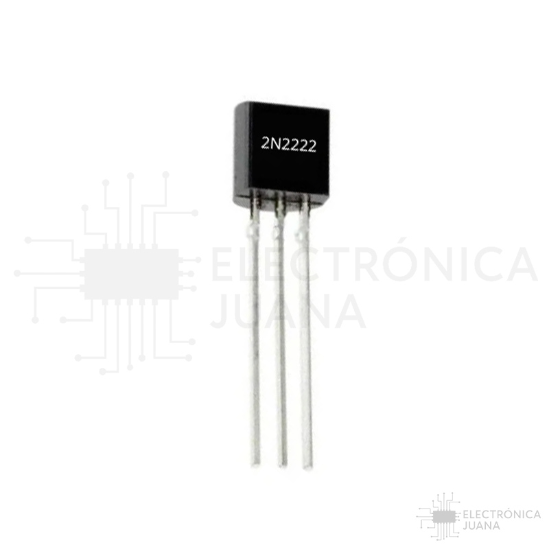 TRANSISTOR BIPOLAR NPN 2N2222 - ELECTRONICA JUANA