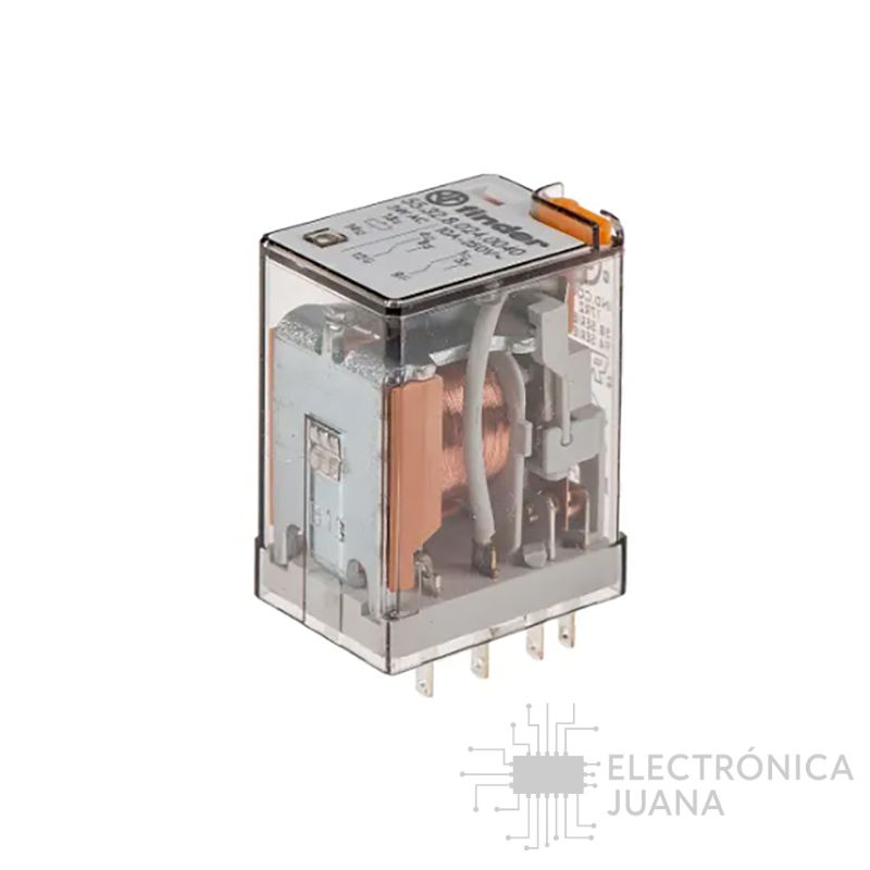 55.32.8.024.0040 "FINDER" RELAY DE 24VAC 10A 250VAC DPDT 8 PIN ...